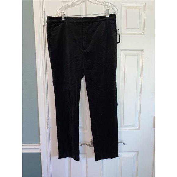Lauren Ralph Lauren | Pants & Jumpsuits | Nwt Lauren Ralph Lauren Sz 4 Black Velvet Tapered ...